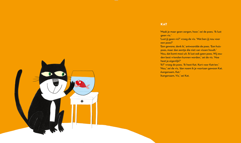 Kat en Vis - Boek – Loes Riphagen